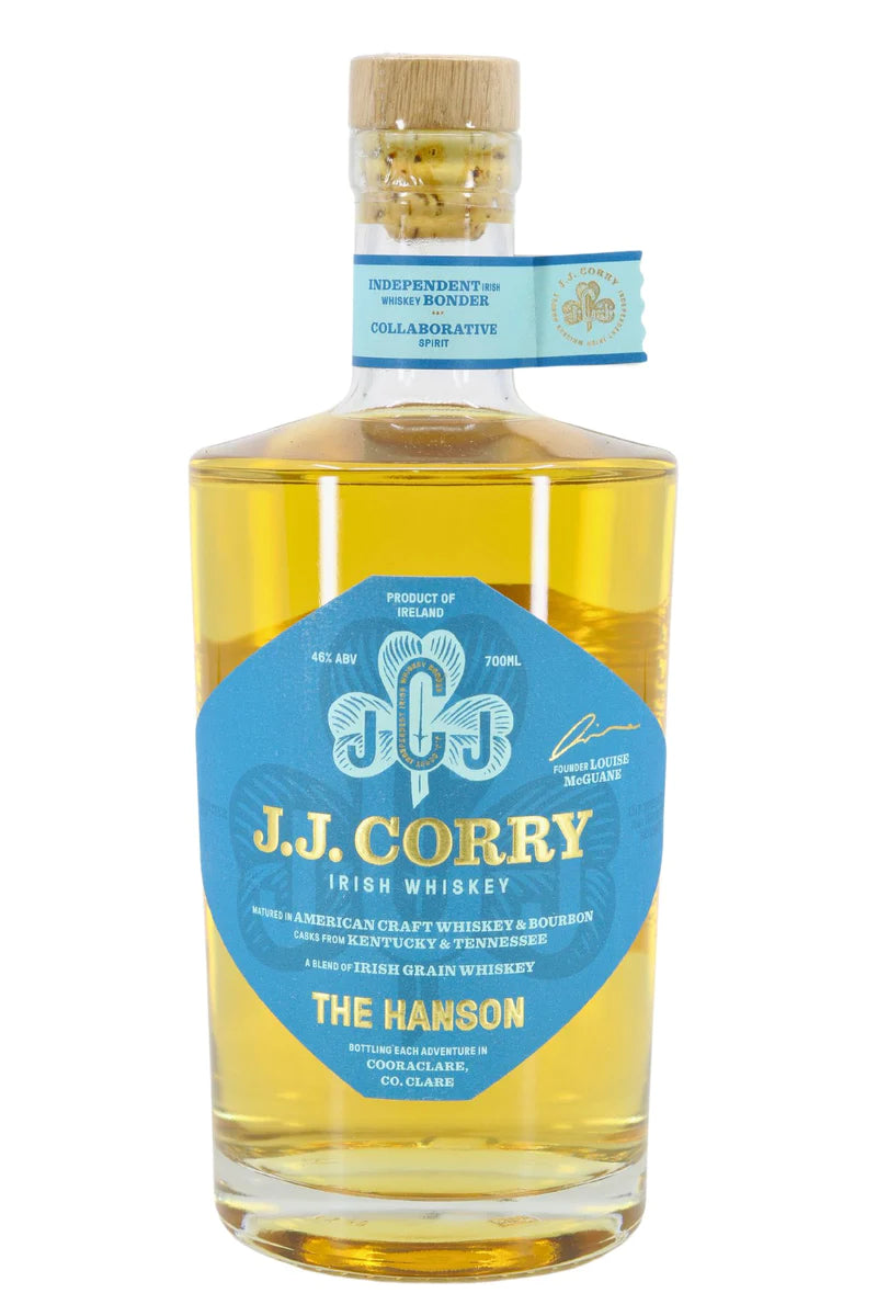 JJ Corry The Hanson Irish Whiskey 70cl – Cavavin Ireland